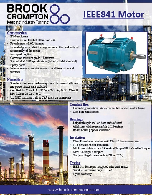 Ad’s & Flyers – Brook Crompton | Distributor of electric motors